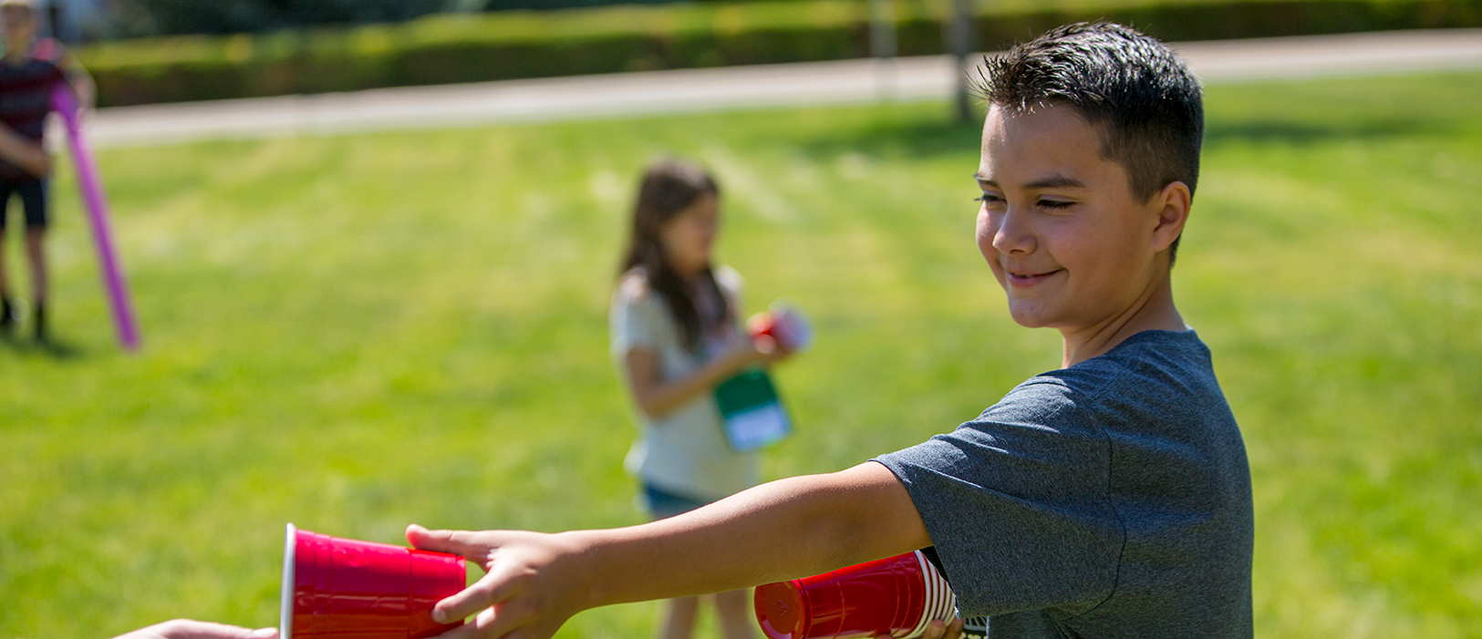 Elementary and Preteen Outdoor Bible Game: Raindrop Relay