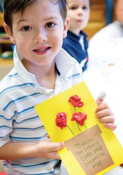 Preschooler Mother’s Day Gift: Flowerpot Card Crafts