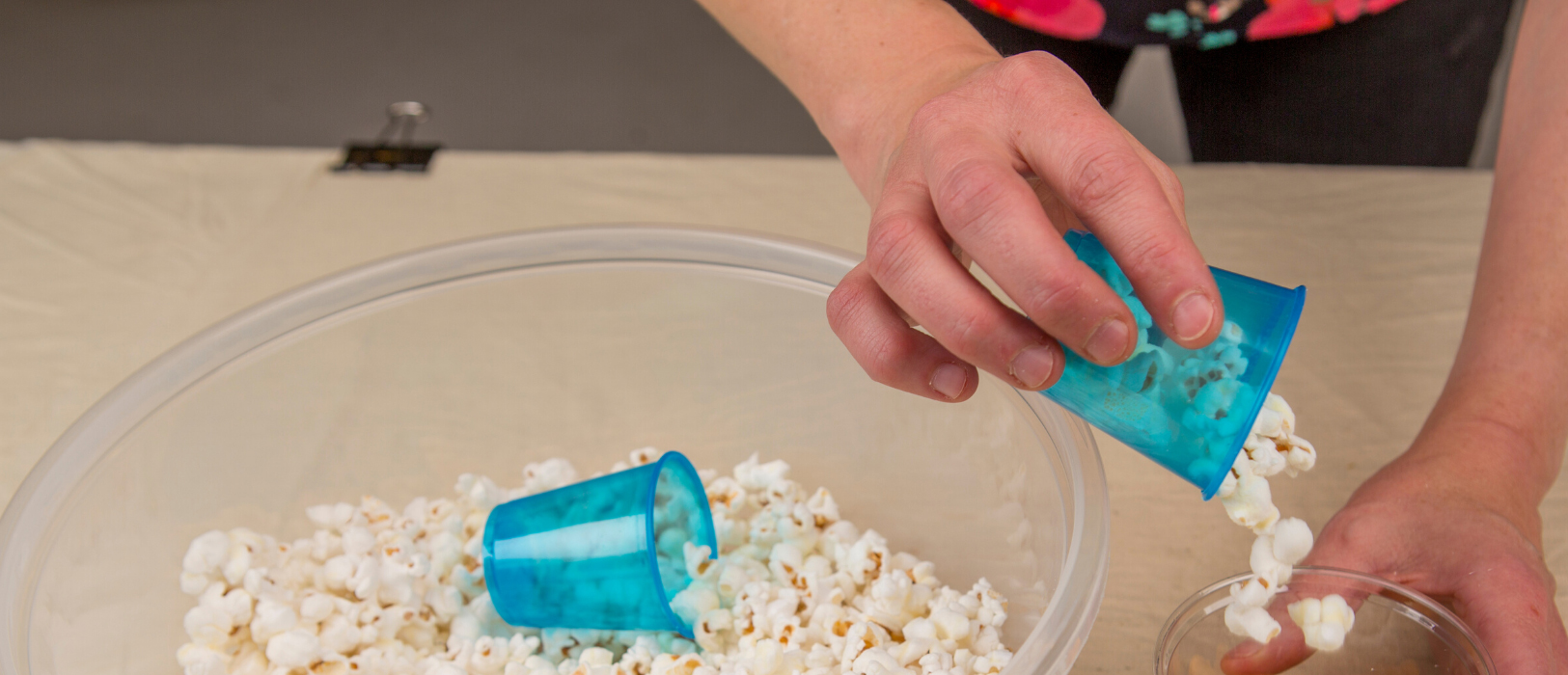 Elementary Bible Activity: Grain Painting and Sharing With Each Other