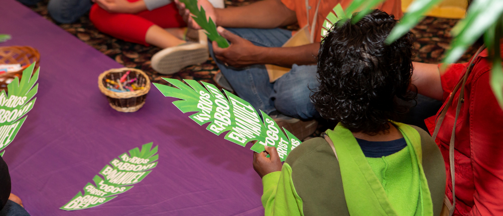 Easy Elementary Easter Game: Palm Sunday Relay