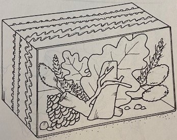 Preschool Fall Craft: Fall Feely Sensory Boxes - Psalms for Kids